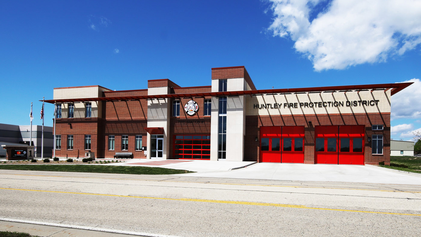 Cordogan, Clark & Associates : Civic / Cultural : Huntley Fire Station #1